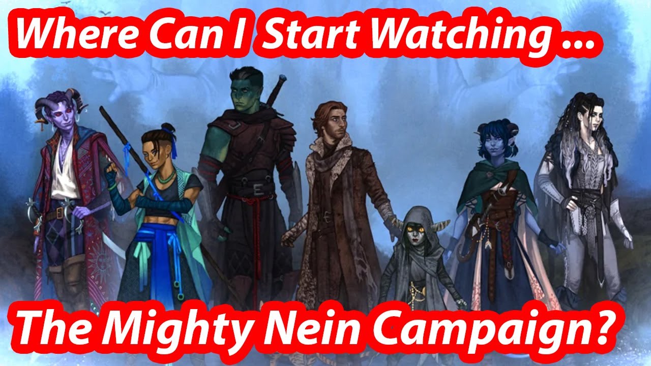 A Quick Pitch for Critical Role Campaign 2 - The Mighty Nein - YouTube