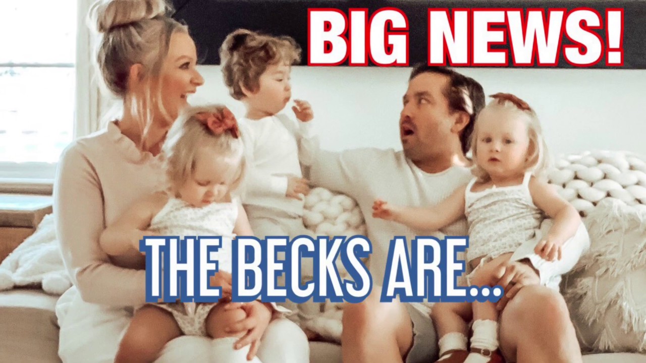 THE BECK TRIPLETS BIG NEWS! - YouTube