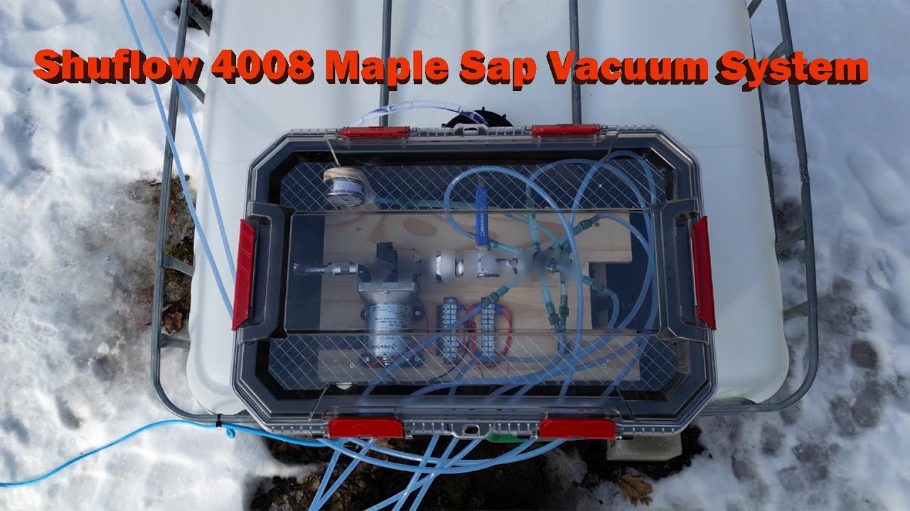UPDATE: Shurflo 4008 Maple Sap Vacuum System - First 24 Hours - YouTube