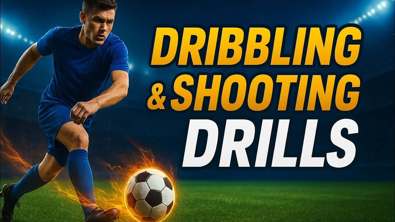 Dribbling and Passing Drills Football | Advance Soccer Dribbling and ...