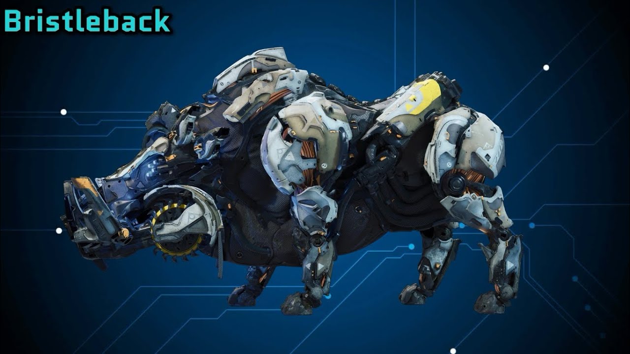 Looking at the Bristleback model - Horizon Forbidden West (in game ...