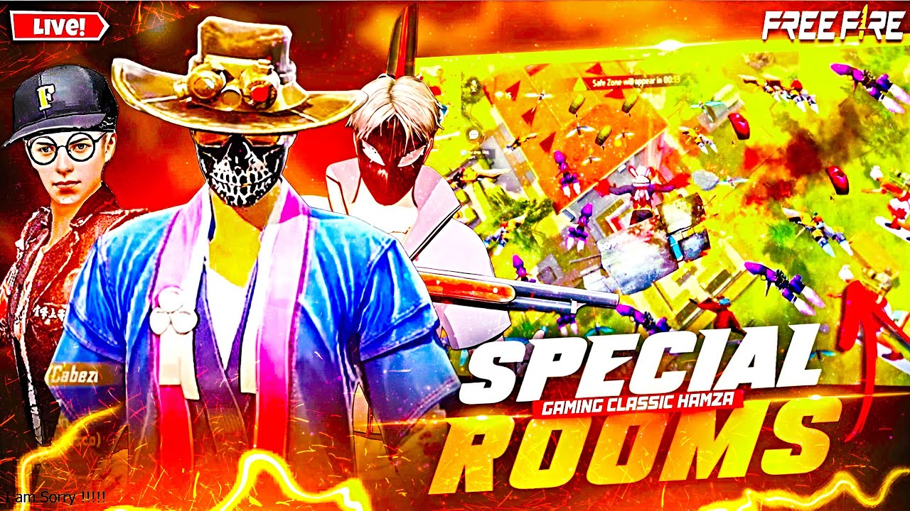 🔴 FREE FIRE | FF LIVE CUSTOM ROOMS & FUN + TEAMCODE 😉 ️ | 🇵🇰 SERVER ...