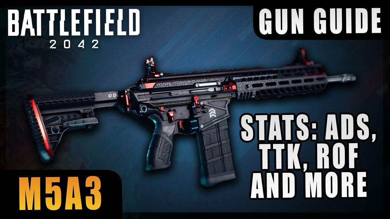 M5A3 Stats & Best Attachments - Battlefield 2042 Gun Guide #1 - YouTube