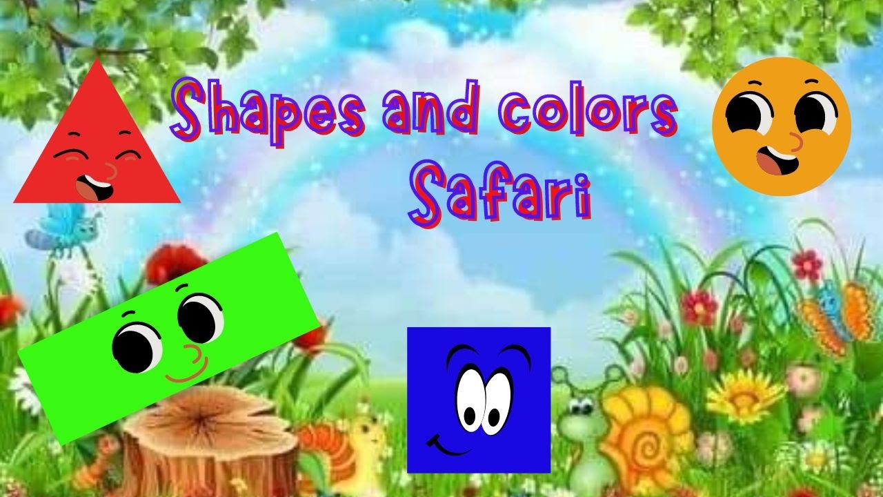 Shapes and Colors Adventure for Kids! | Fun Learning Video - YouTube