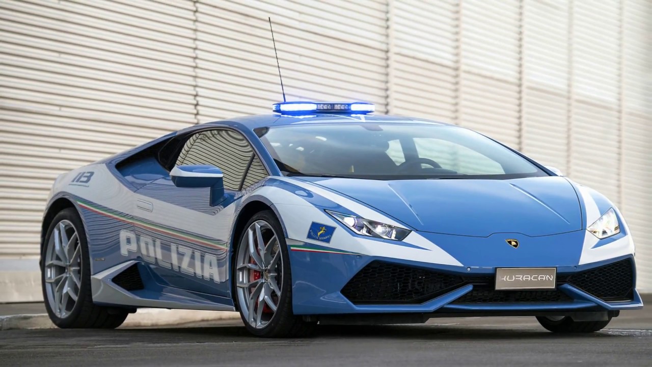 Lamborghini Huracan Polizia - das wohl schnellste Polizeiauto der Welt ...