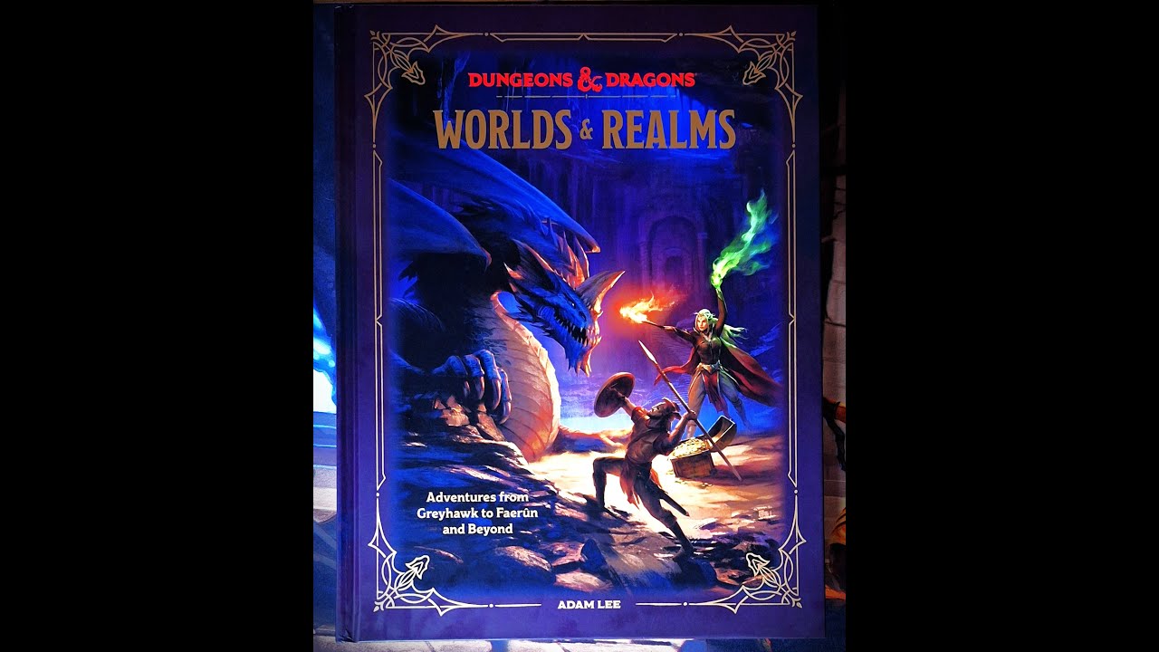 D&D Worlds & Realms Flip Through and Review - YouTube