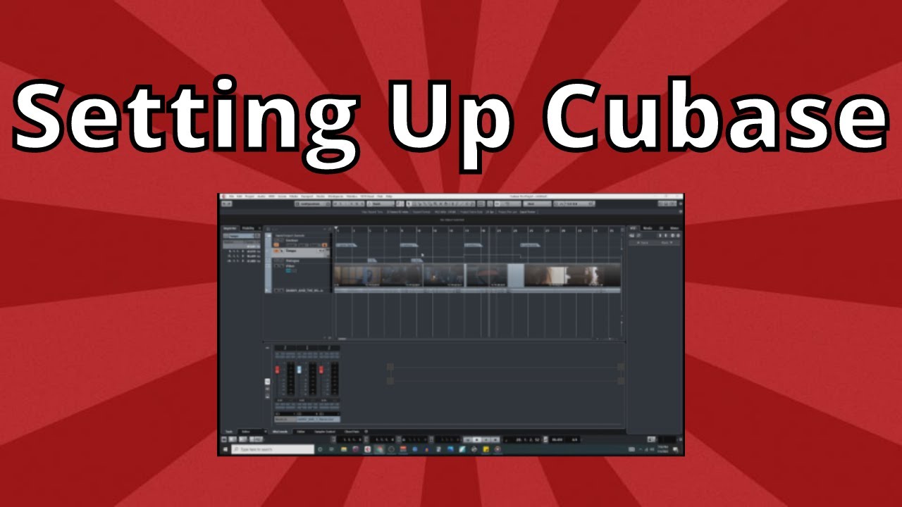 Filmscoring 101 (Part4): Setting Up Cubase for Scoring a Scene - YouTube