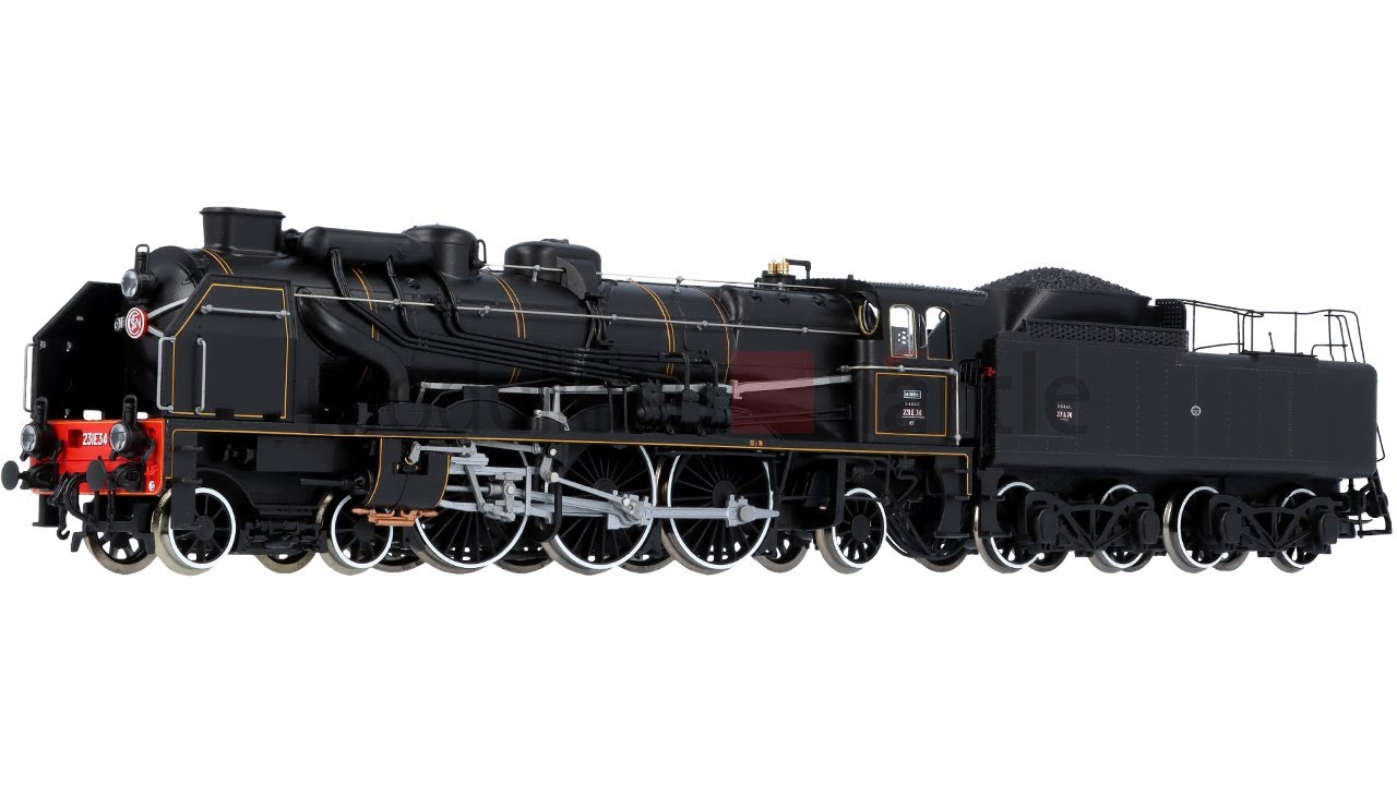 Roco 70039 / 70040 / 7804 Dampflok Serie 231 E SNCF | Spur H0 - YouTube