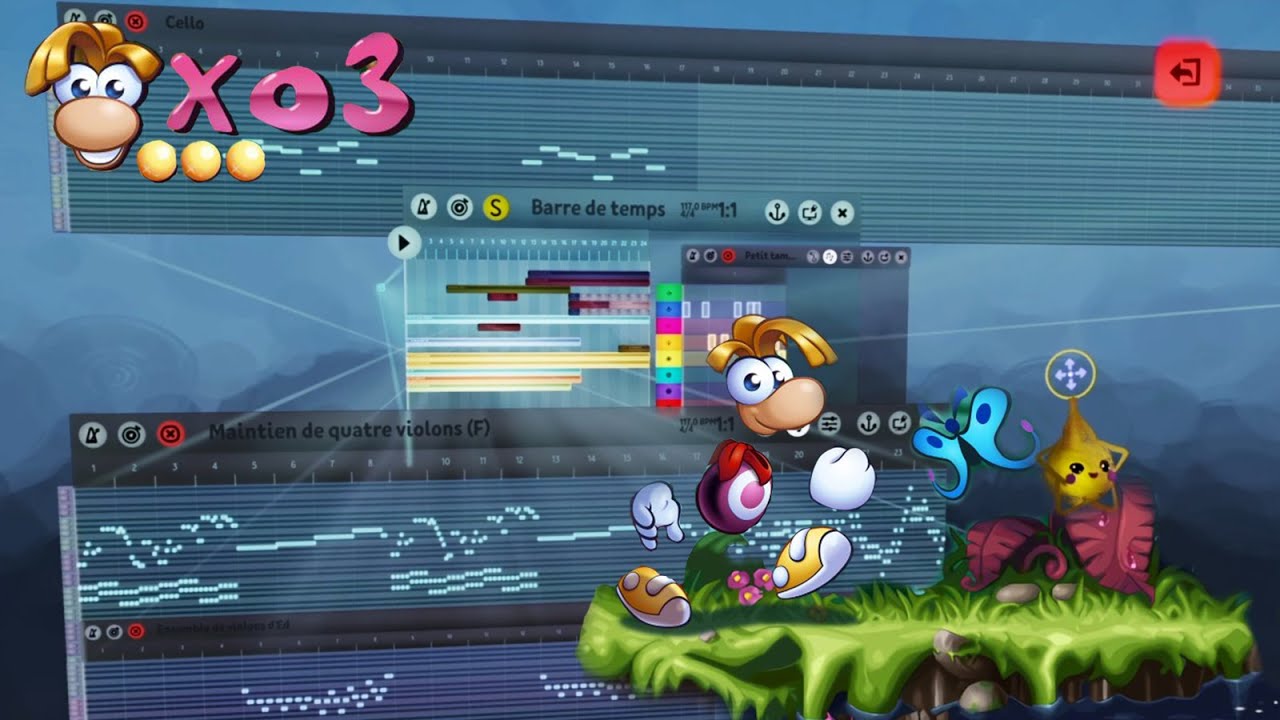 Rayman 1 Remake - First Steps OST (made in Dreams) - YouTube