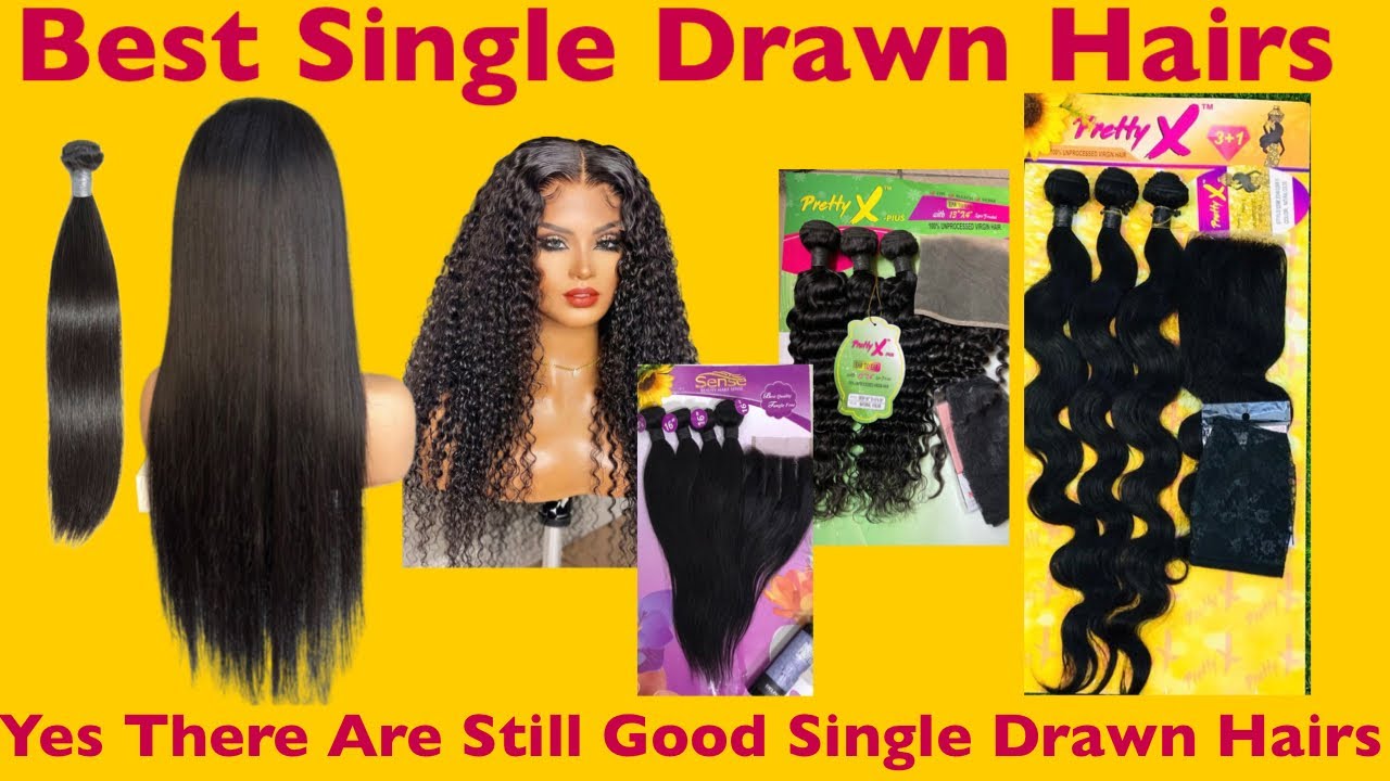 Best Single Drawn Straight/Curly Packet Human Hairs|There Are Still ...