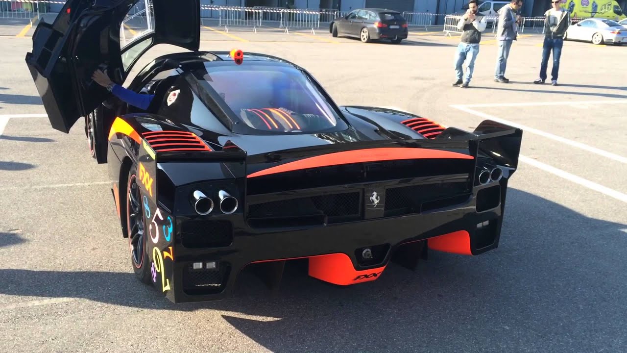 Ferrari FXX start up sound - YouTube