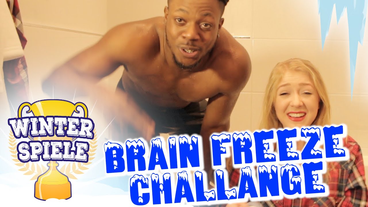 BRAIN FREEZE CHALLENGE ft. Annacotta - Winterspiele - YouTube