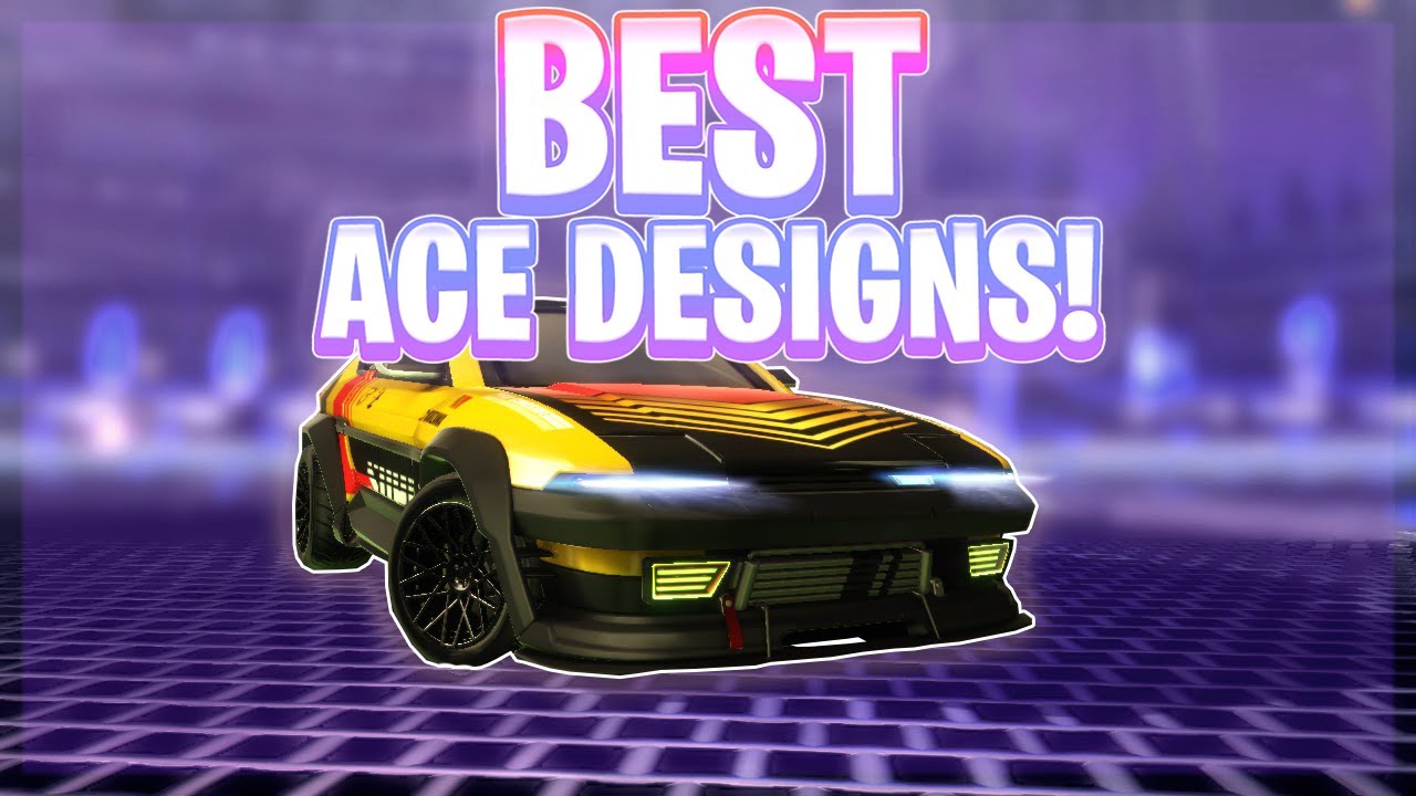 The 10 Best Ace Designs Of All Time! (Rocket League Car Designs) - YouTube