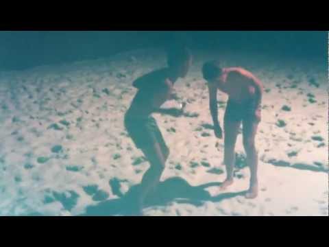 Cinnamon Challange In the Snow in Our BOXERS! Bear Foot !