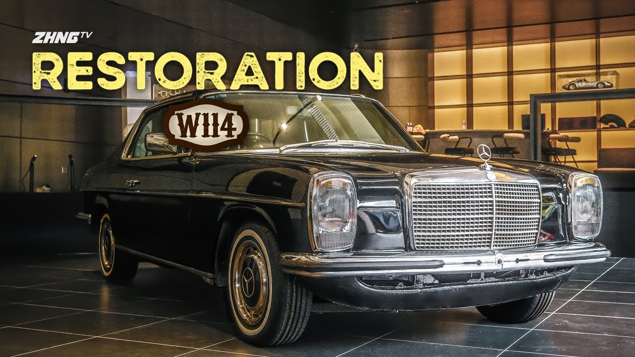 The W114 is finally REVEALED! | W114 Restoration Episode 9 - YouTube