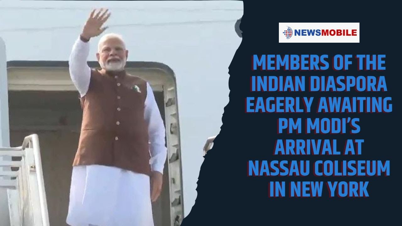 Members of the Indian Diaspora Eagerly Awaiting PM Modi’s Arrival At ...