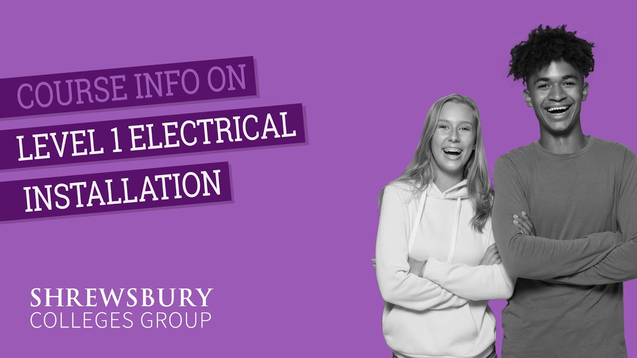 Level 1 Electrical Installation - YouTube