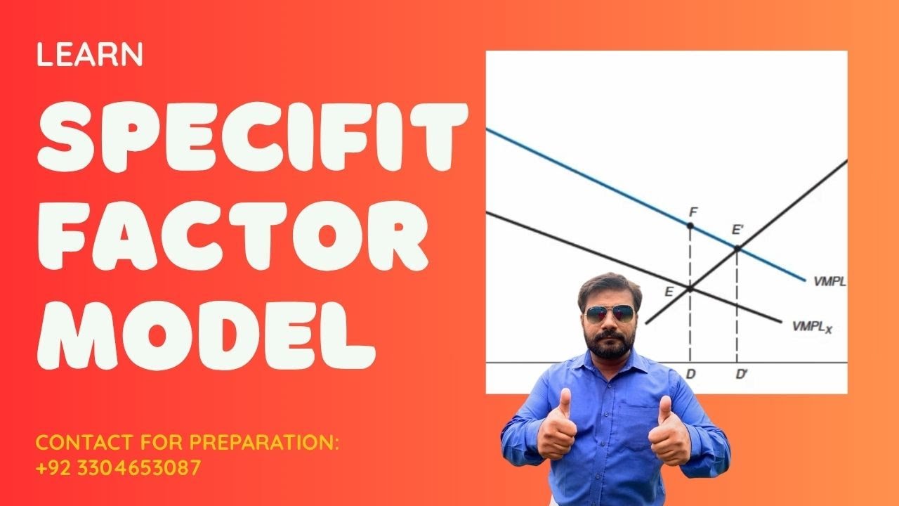 Specific factor model | International Economics - YouTube
