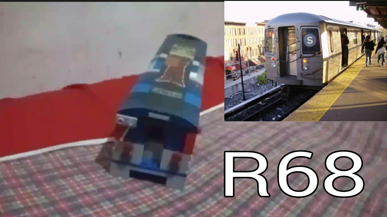 Meus legos #ep94 (R68 Metro Train) - YouTube