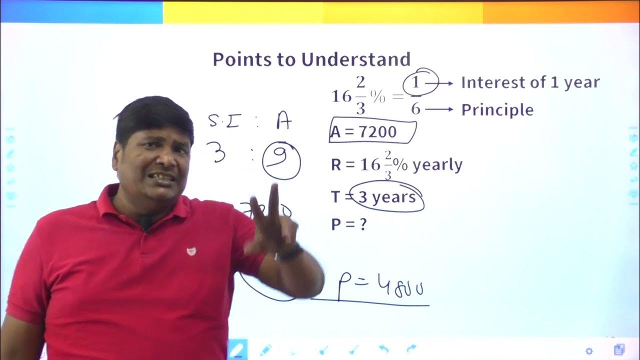 Lecture 1 Simple Interest (By Ashutosh Sir) - YouTube