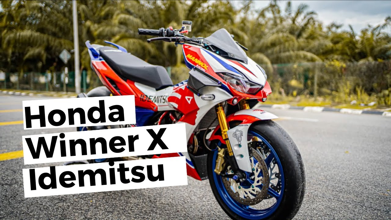 Honda Winner X 150 | Supra GTR 150 | RS-X Idemitsu Modified - YouTube