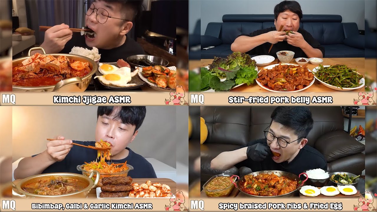 Korean Home Cooked Meals🍛 | Mukbanger Vs. Food | Mukbang ASMR😋 - YouTube