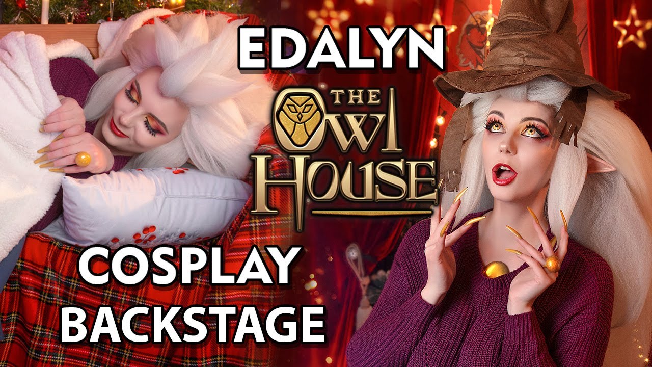 Edalyn The Owl House Harry Potter Cosplay AGflower Backstages - YouTube