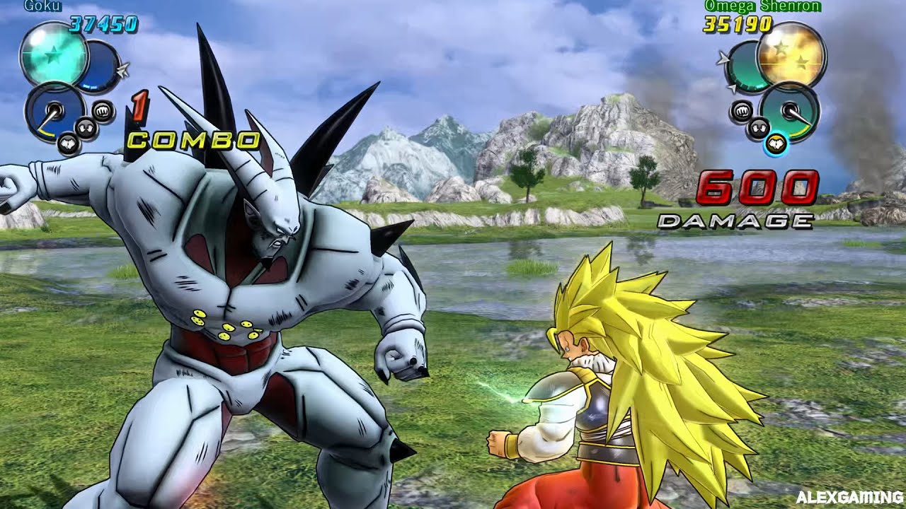Goku(SS3) Vs. Omega Shenron - Dragon Ball Z Ultimate Tenkaichi| PS3 4K ...