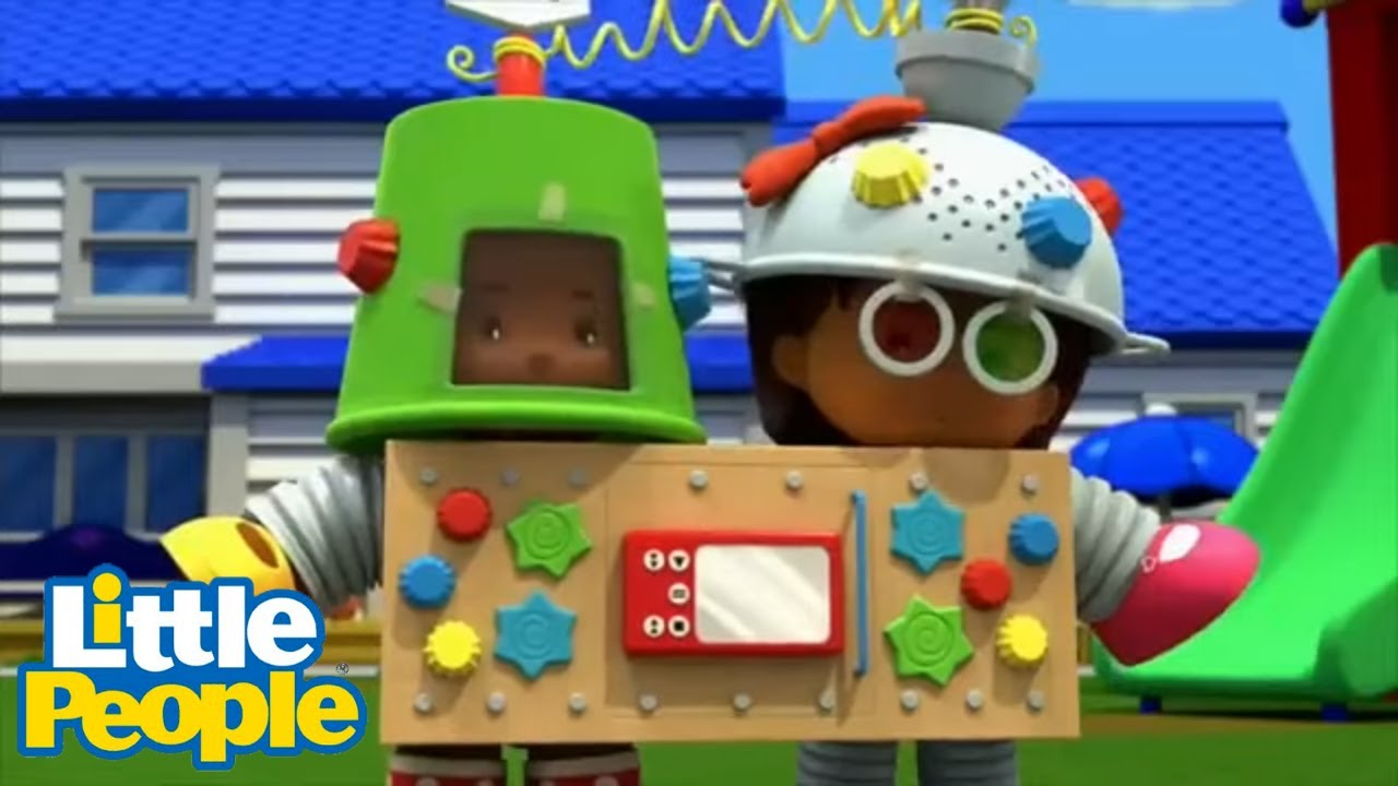 Fisher Price Little People | Robot Rumble! | New Episodes | Kids Movie ...