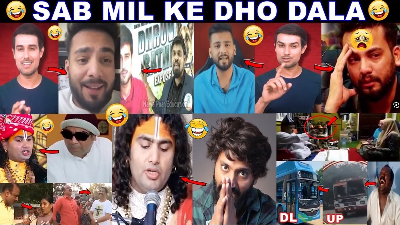 Dhruv Rathi vs Elvis Yadav / Babaji rost / Godi media roast / Babaji Ka ...