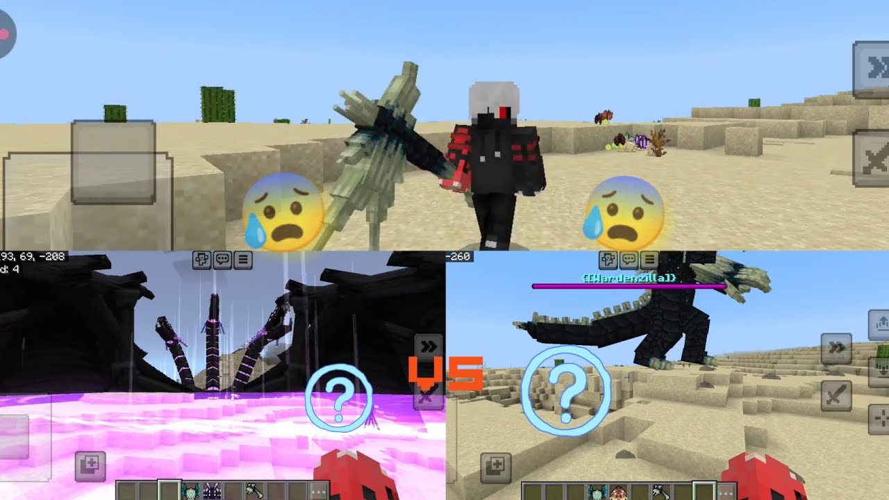 Warden Godzilla vs wither Godzilla #minecraft #video - YouTube