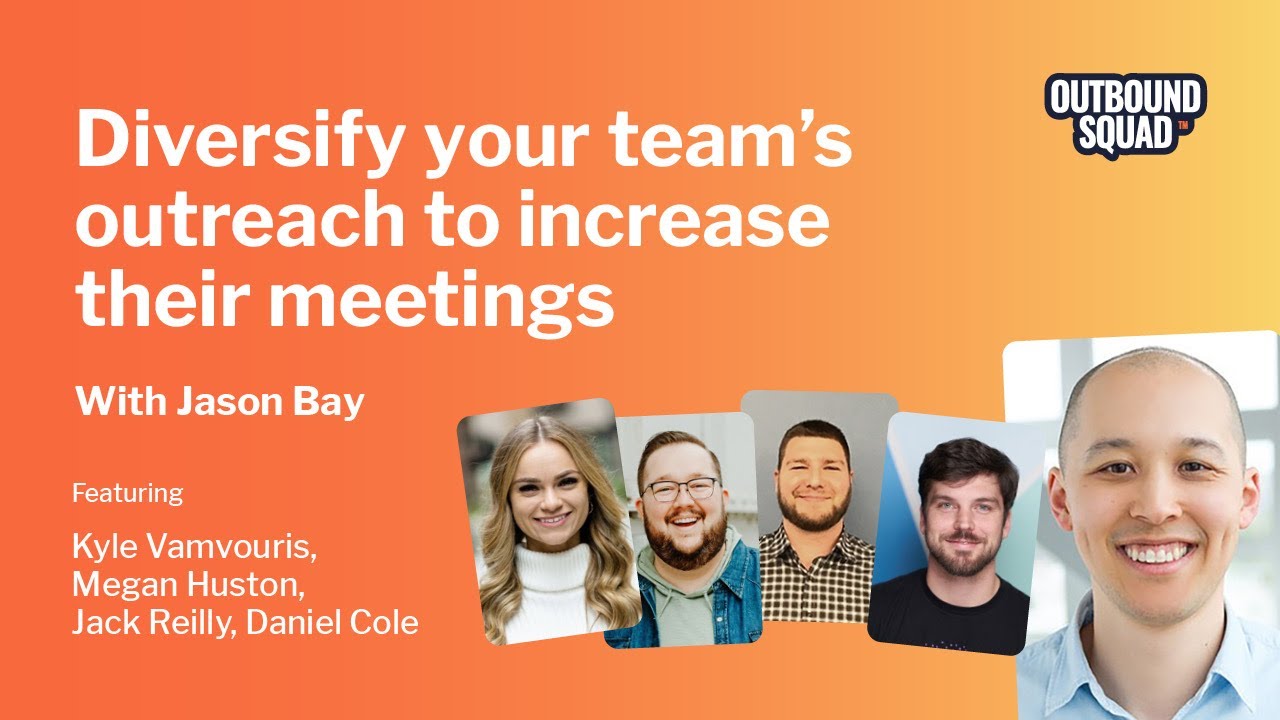 Diversify your team's outreach to increase their meetings - YouTube