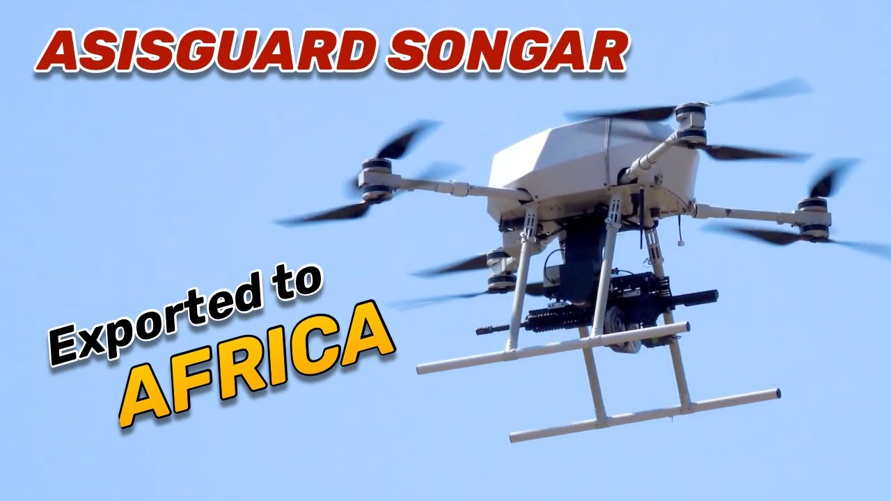 ASISGUARD Exports SONGAR Armed UAV to an African Country - YouTube