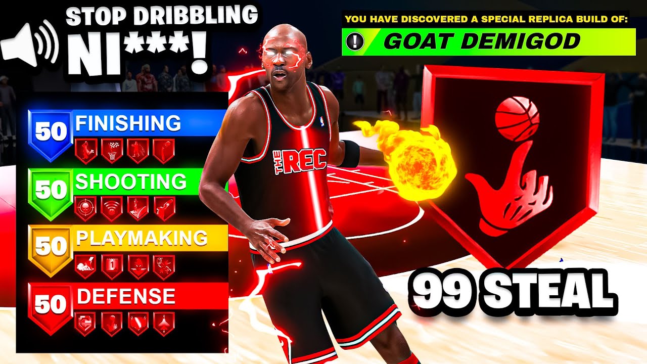 MY 99 STEAL + 99 DUNK IS BREAKING NBA2K25... THIS BUILD MADE ME ...