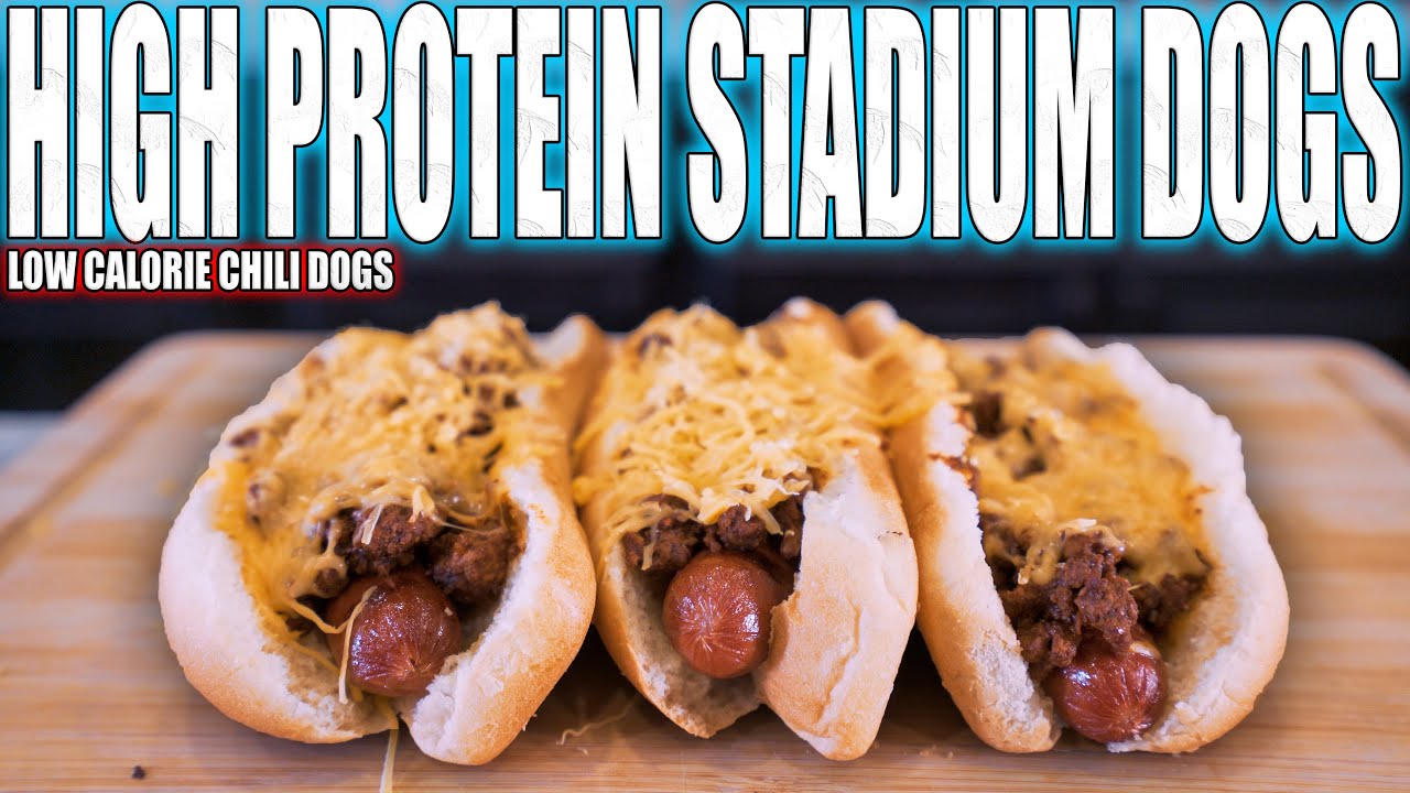 ANABOLIC CHILI CHEESE DOGS | High Protein Low Calorie Anabolic Stadium ...