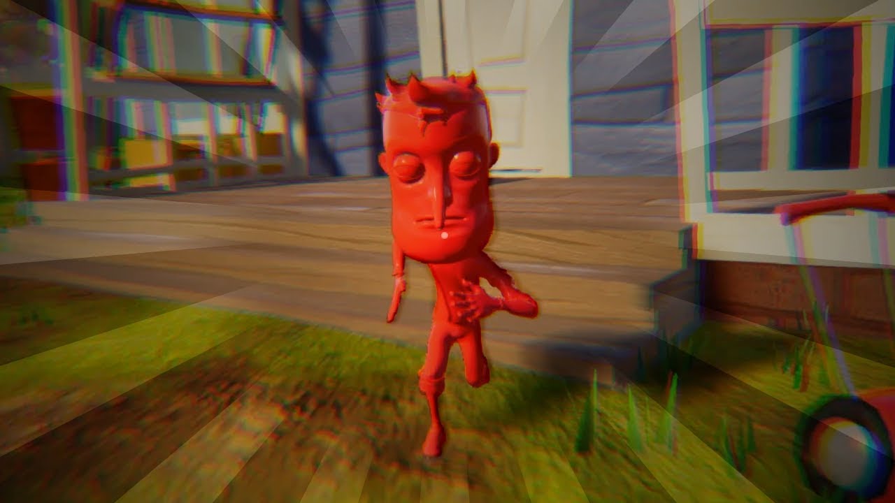 Hello Neighbor RED Mini Player - Hello Neighbor ACT 1 - YouTube