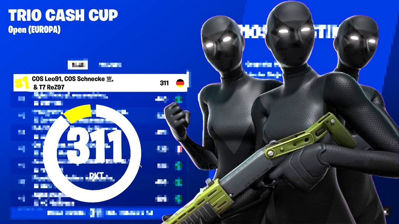 Trio Cash Cup 🏆 mit @Leo.1991 x @BastiVFX x @TLReZsHe | Fortnite - YouTube