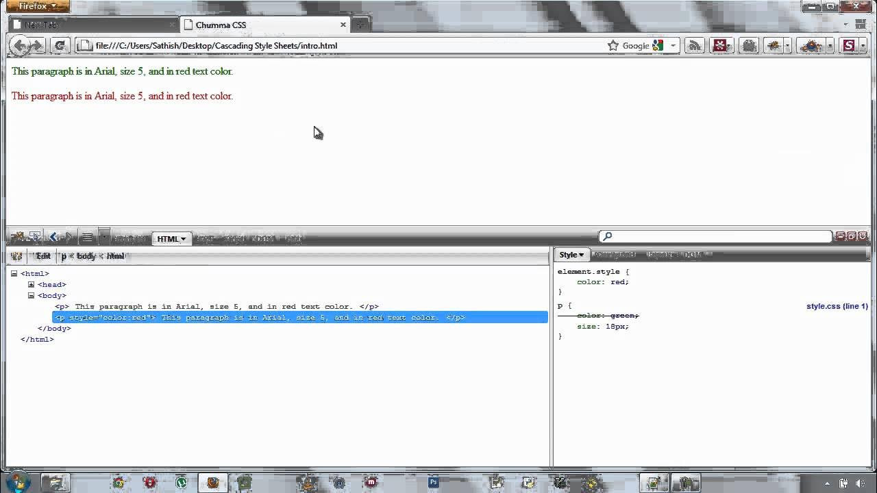 03 CSS External Inline and Embedded Stylesheets - YouTube