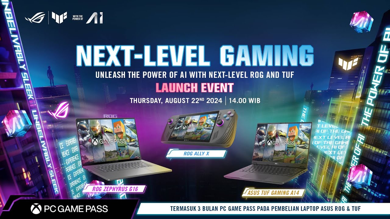Next-Level Gaming Launch Event - Unleash The Power of AI with Next ...
