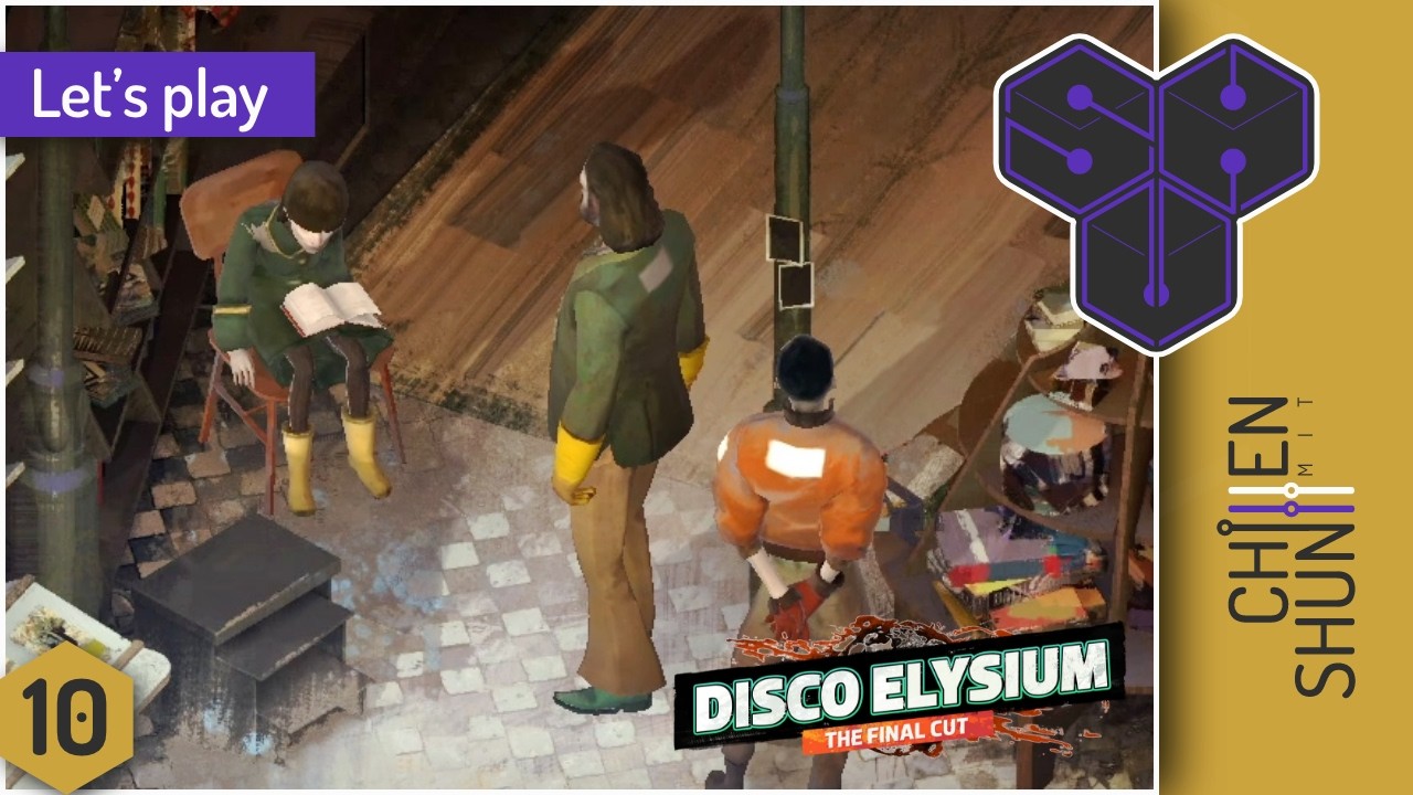 Let's Play Disco Elysium | 10 | Pseudoscience vs. Drama skills - YouTube