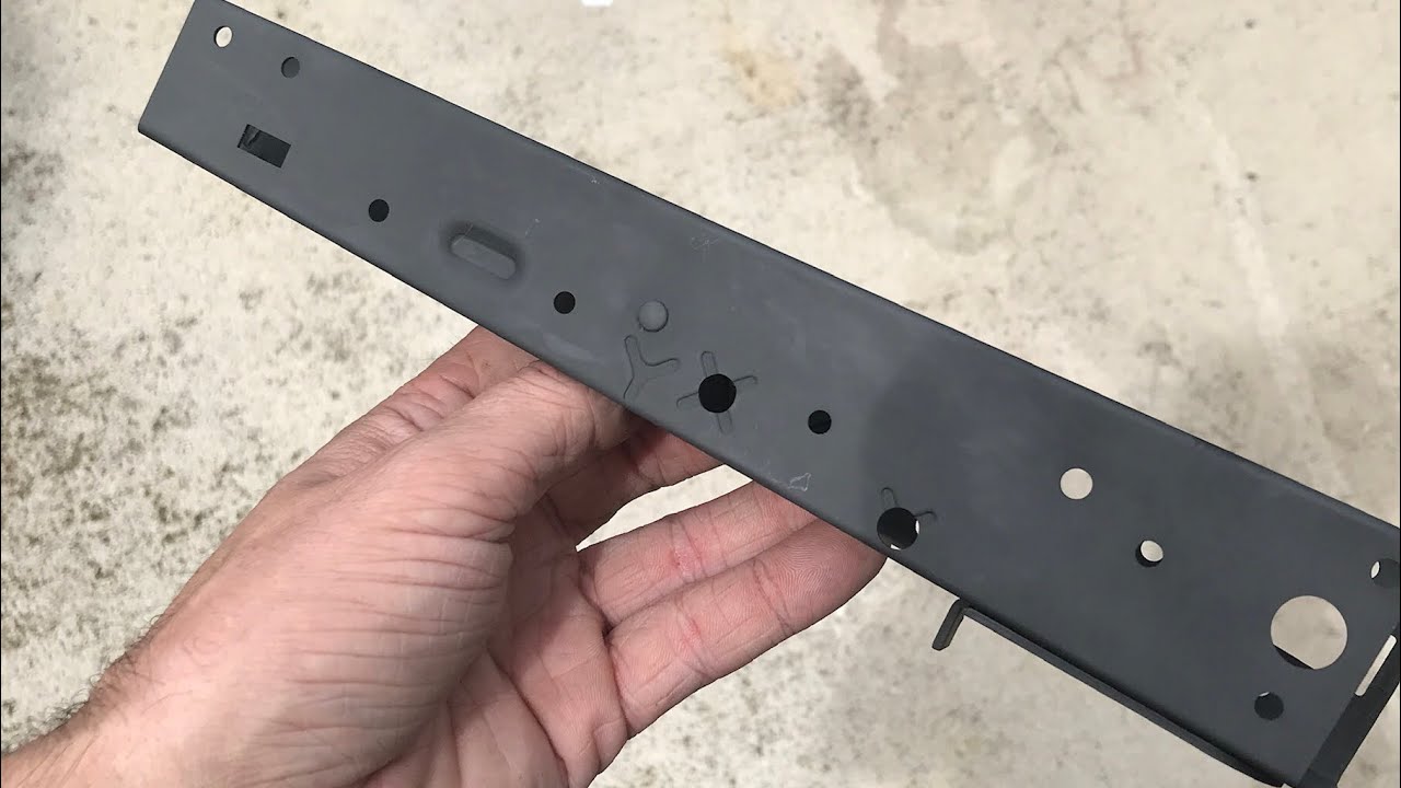 AK Build Receiver Prep Blast and Parkerizing - YouTube
