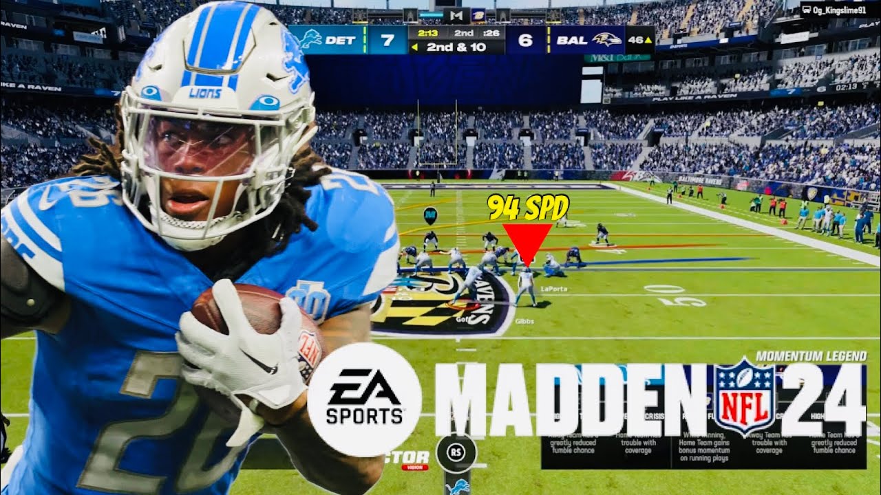 LIONS PLAYBOOK IS STILL UNSTOPPABLE! ROOKIE RUNNING BACK JAHMYR GIBBS ...