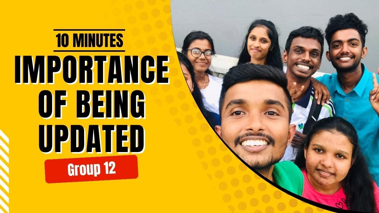 Importance of Being Updated - YouTube