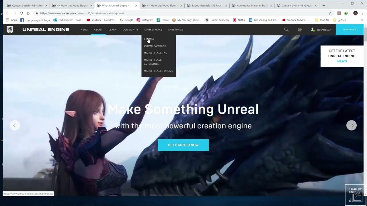 Lesson 42# Migrate Materials , Marketplace , Vault - YouTube