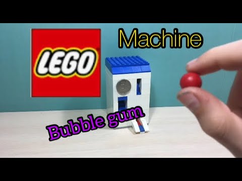 LEGO bubble gum machine - YouTube