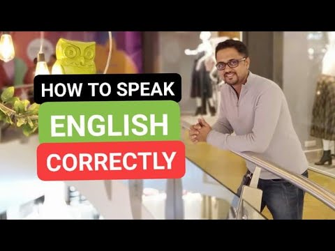 How to speak English Correctly - ☎️8240802900 - YouTube
