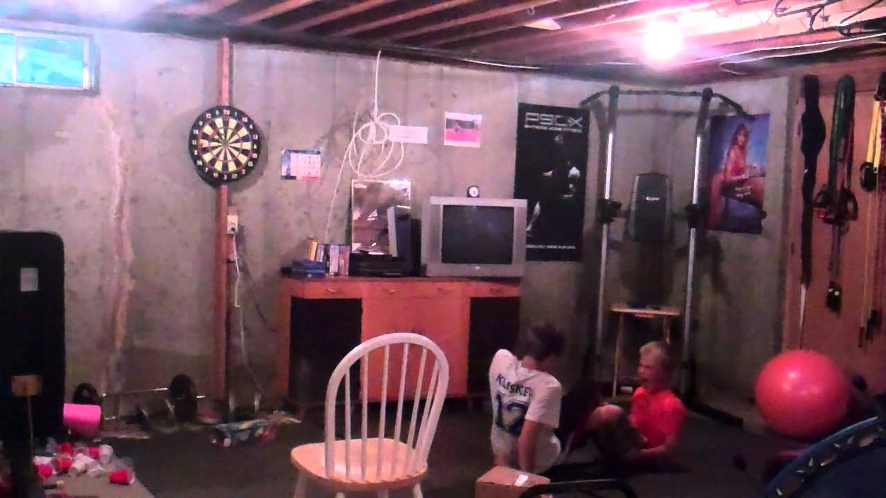 Backyard/Basement Wrestling (EBW) Jake Lebouve vs. Billy - YouTube