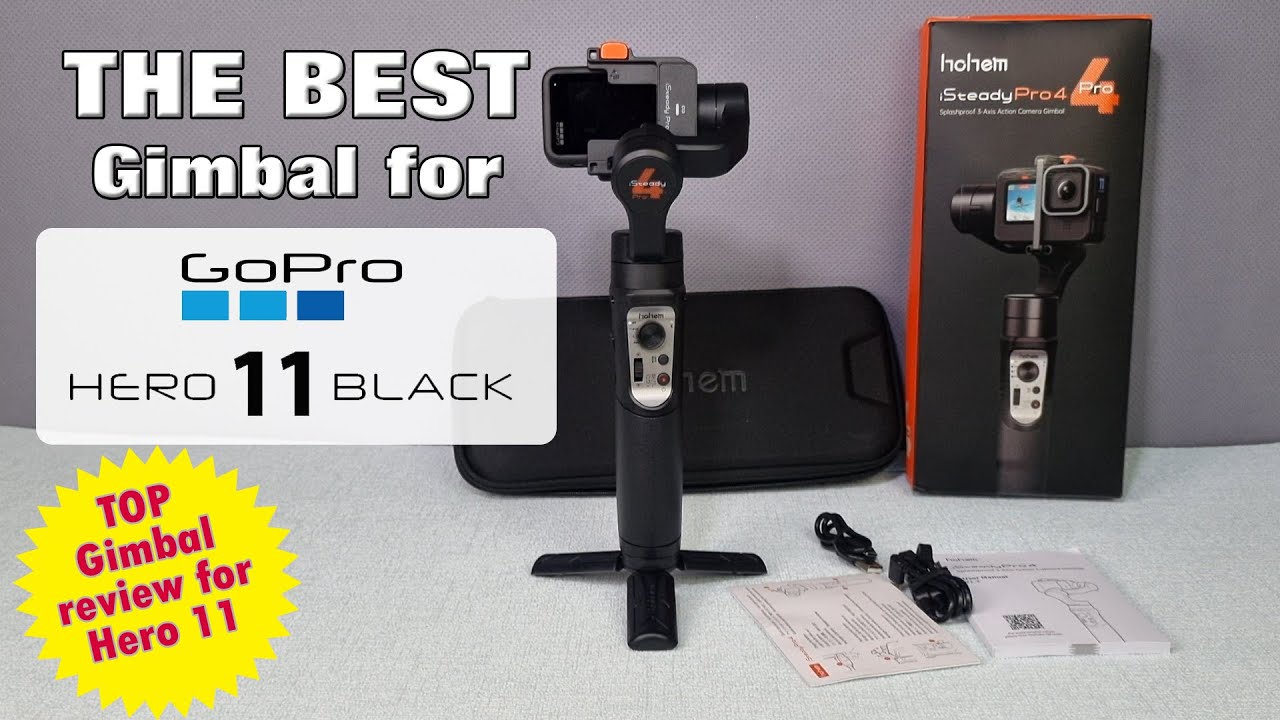 GoPro Hero 11 Stabilizer Hohem istedy Pro - YouTube