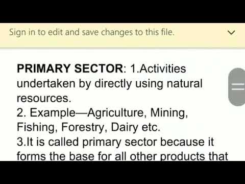 PRIMARY, SECONDARY & TERTIARY SECTORS EXPLAINED Sectors of an Economy ...