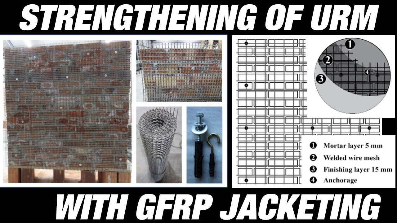 In-plane Shear Strengthening of Unreinforced Masonry Walls Using GFRP ...